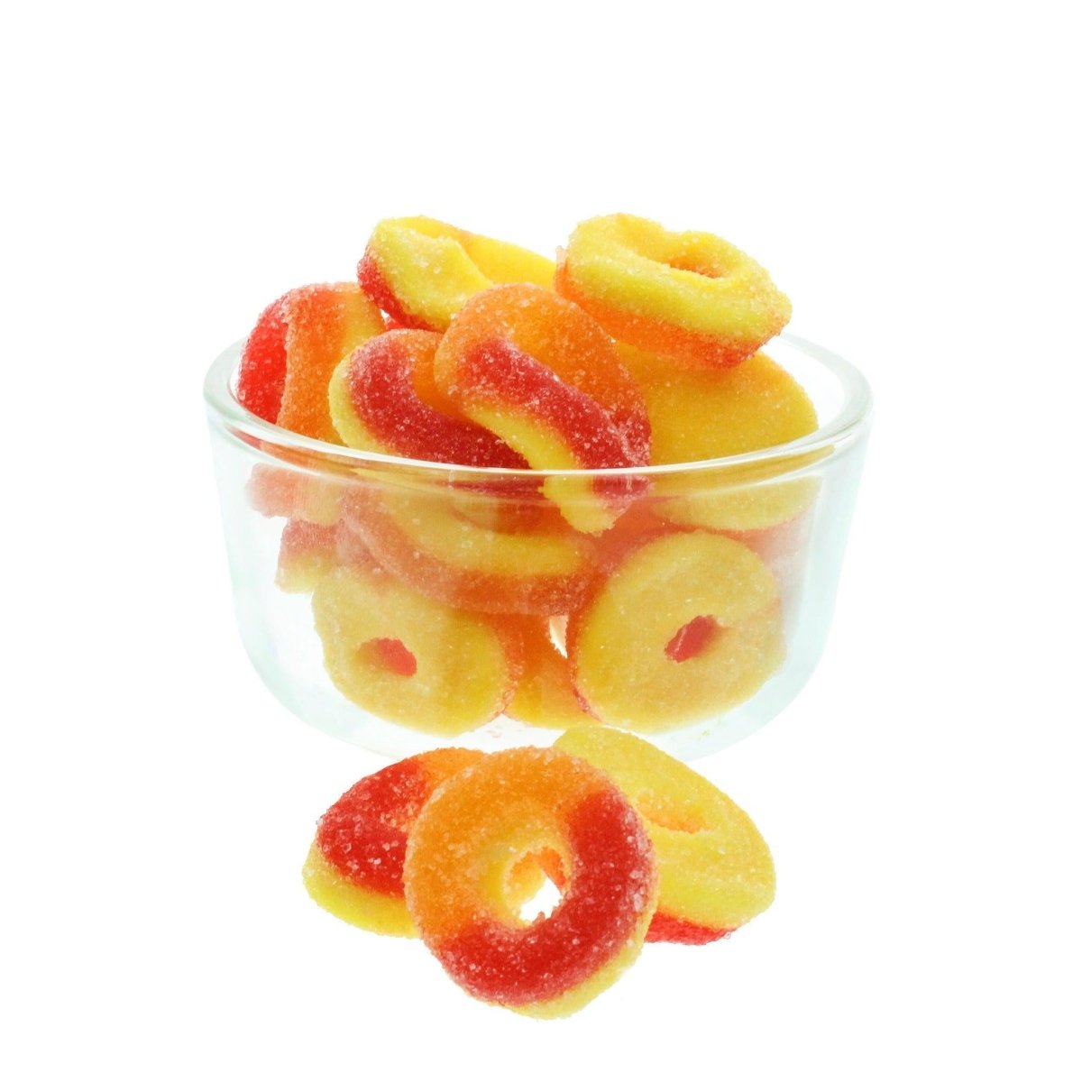 Gummy Peach Rings Bulk – Gretel's Candy