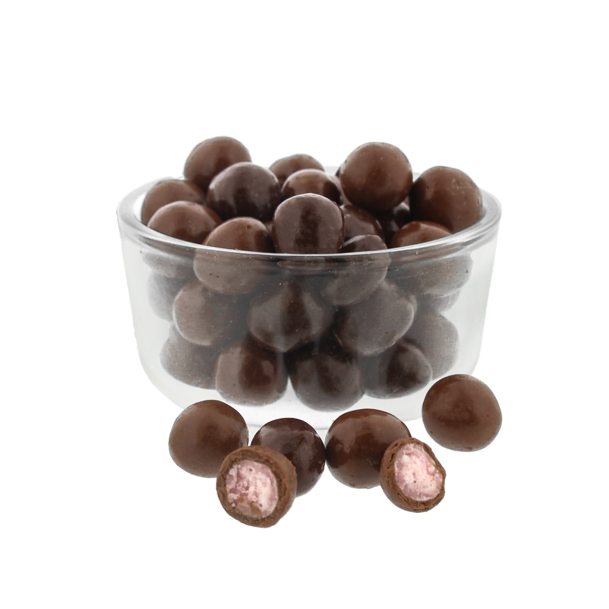 Milk and Dark Chocolate Raspberry Creams Bulk – Gretel's Candy